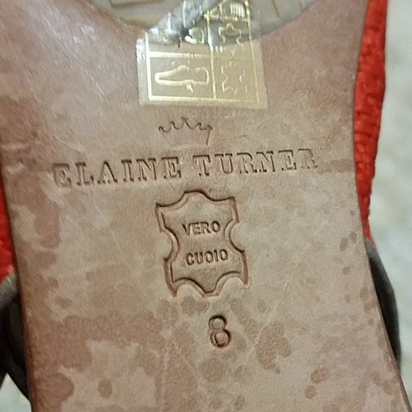 Elaine Turner | Shoes | Elaine Turner Kelly Beachgress Slingback Flats ...